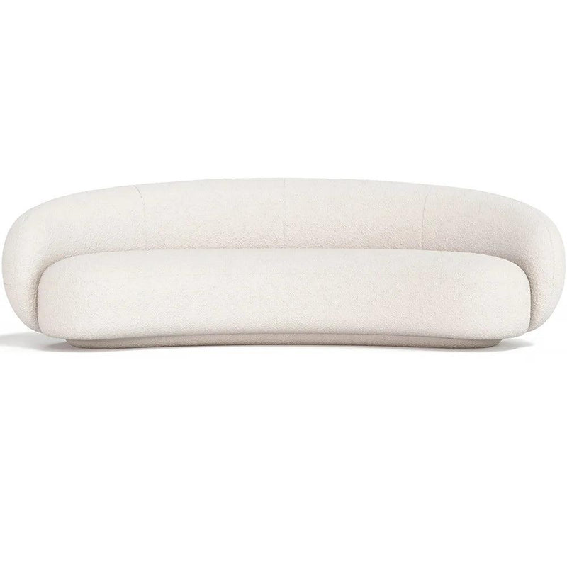 Margarita Boucle Curved Sofa – Daia Home