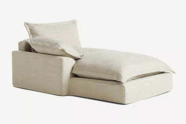 Chiara Left Chaise Module Sectional - Loose Washable Cover – Daia Home