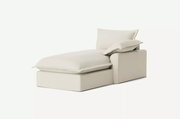 Chiara Right Chaise Module Sectional - Loose Washable Cover – Daia Home