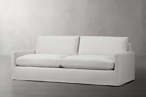 Luna High Back Loose Washable Cover Linen Sofa – Daia Home